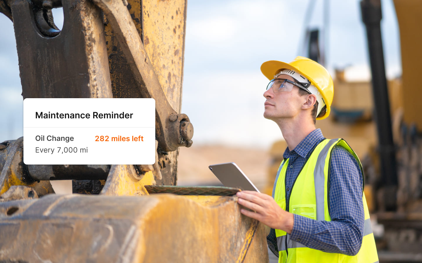 Heavy equipment maintenance software | Motive