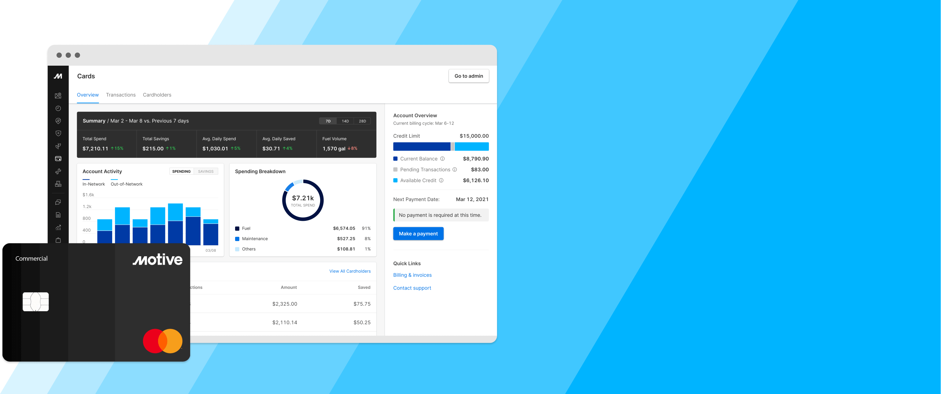 Track fleet expenses – fleet spend management | Motive