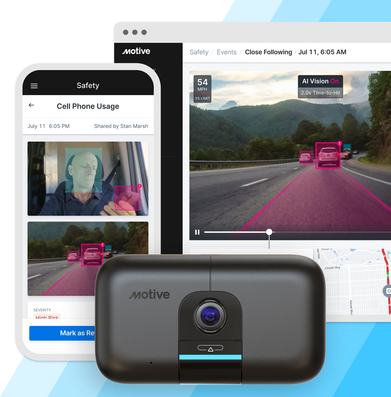 Commercial driver and fleet safety solution | Motive