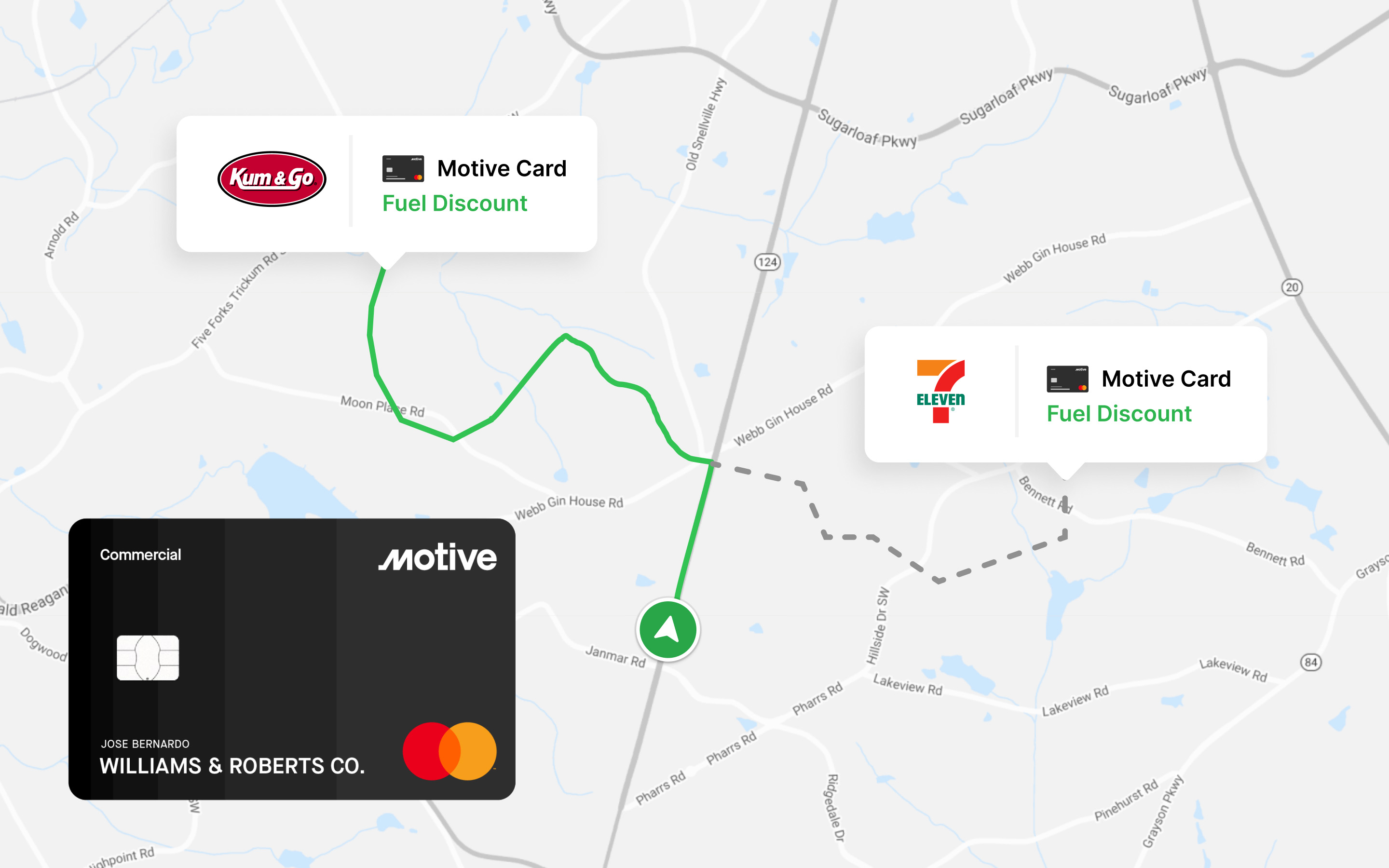Motive Card partnership with 7-Eleven