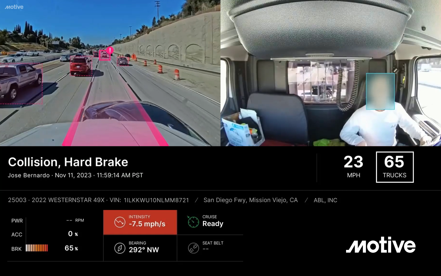 Accident Detection - Protect Drivers with Motive AI