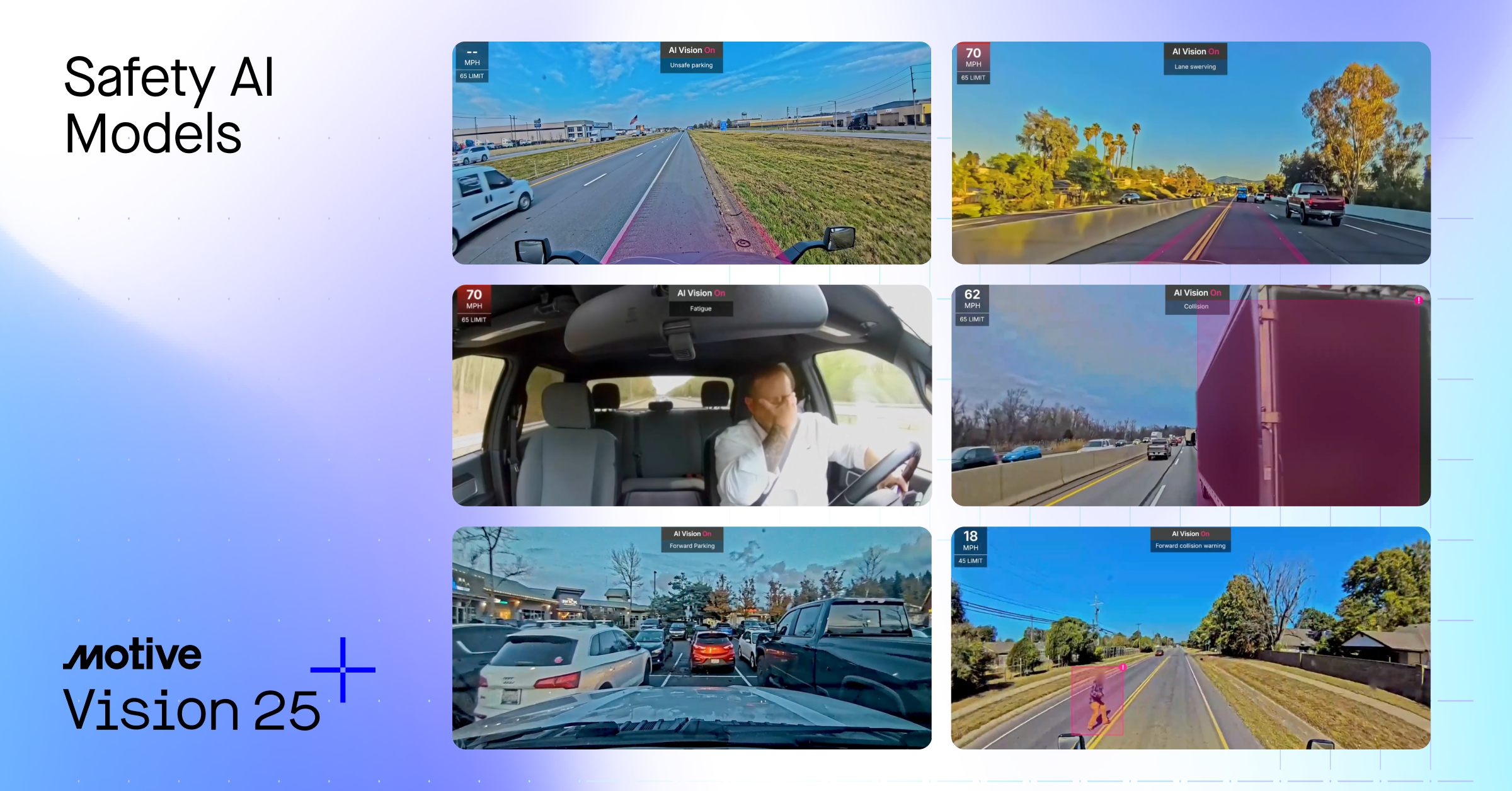 New Driver Safety AI Models Prevent More Accidents - Motive Vision 25