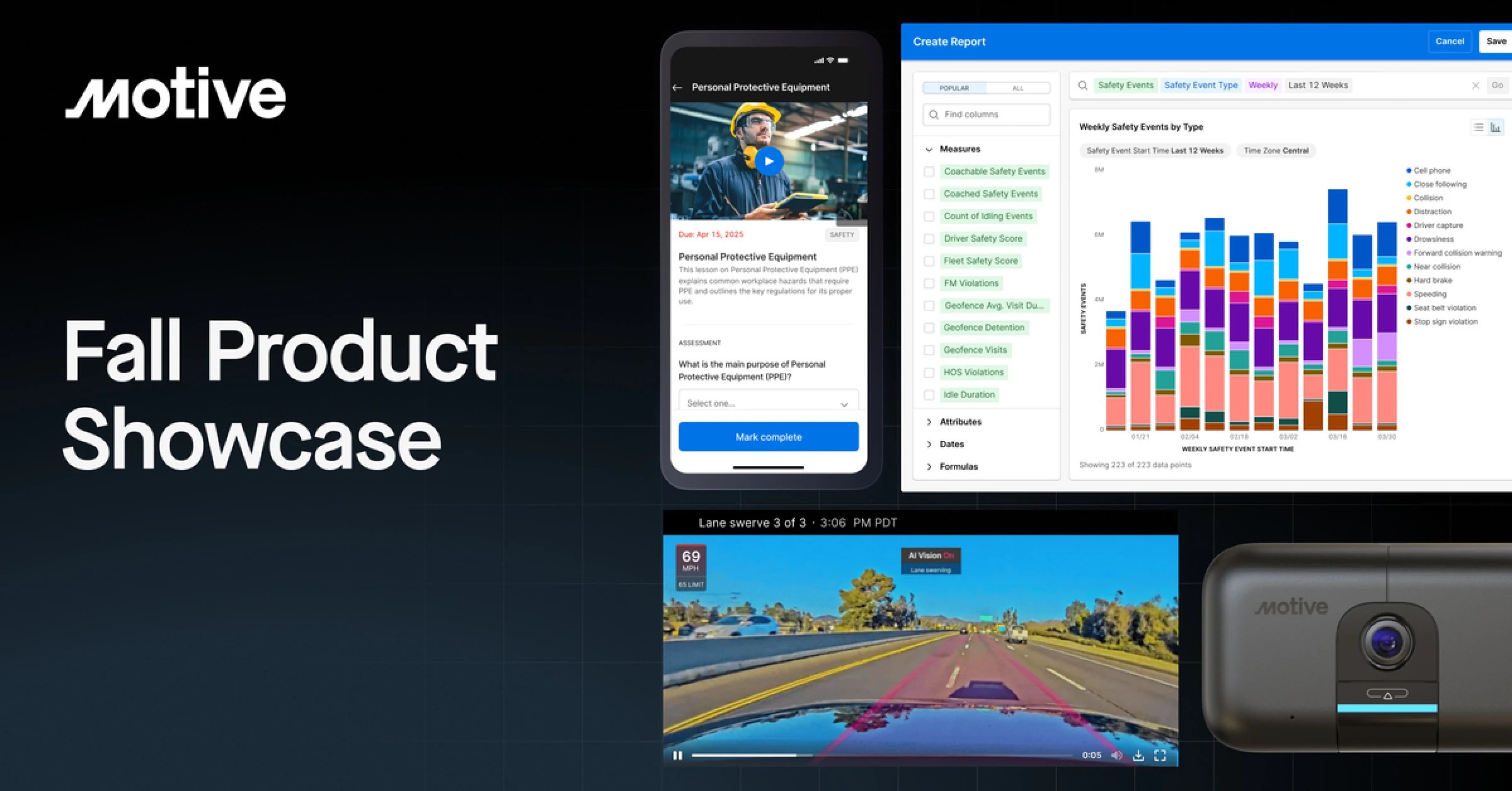 Motive Fall 2025 Product Showcase - Announcements & Features